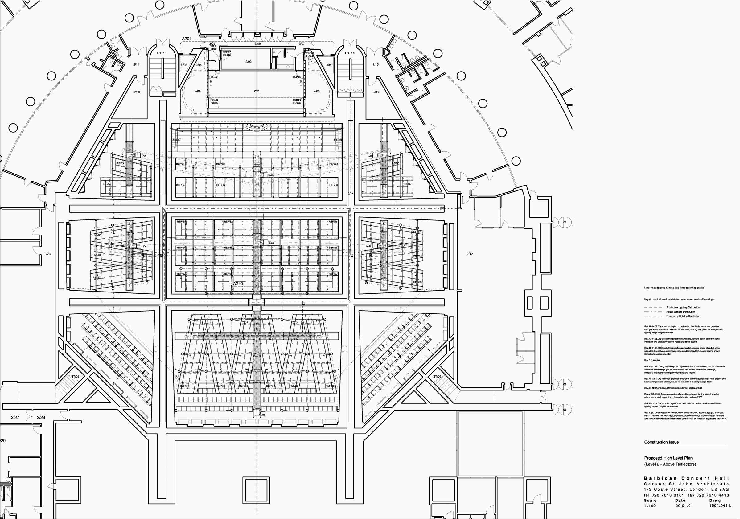 Barbican Concert Hall | Projects | Caruso St John Architects