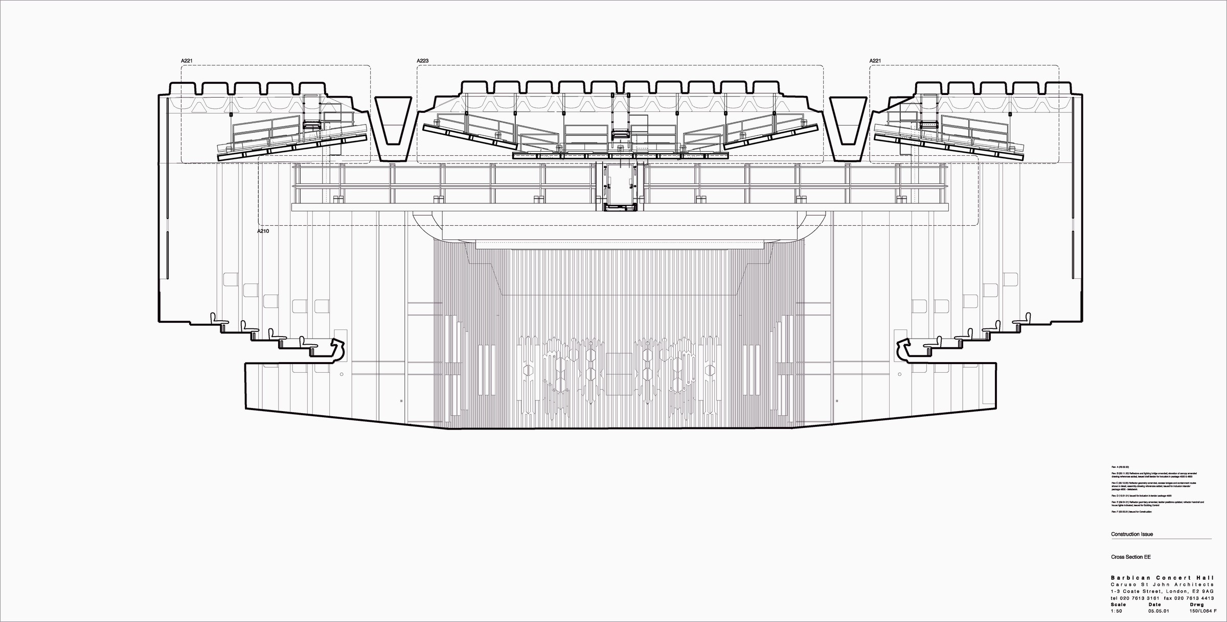 Barbican Concert Hall | Projects | Caruso St John Architects