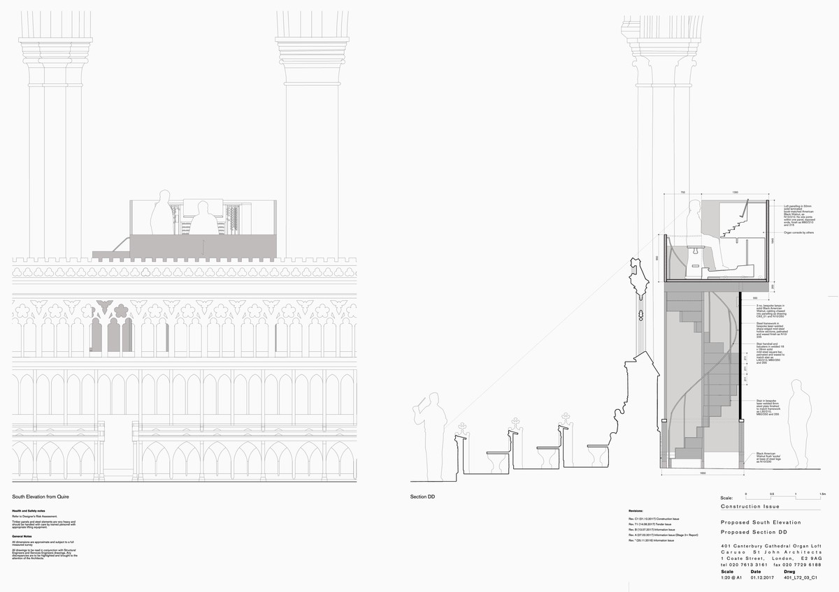 Canterbury Cathedral Organ Loft | Projects | Caruso St John Architects
