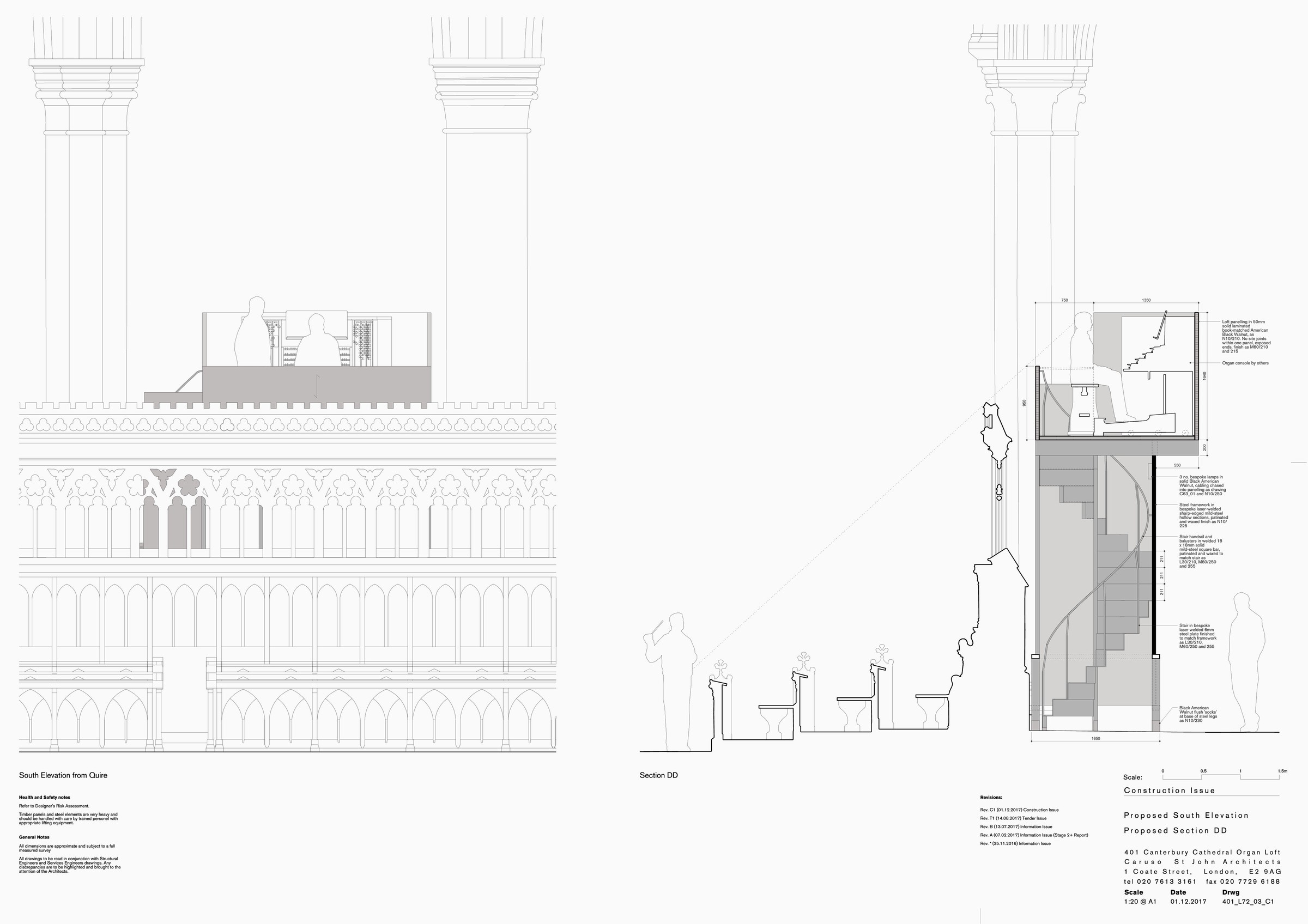 Canterbury Cathedral Organ Loft | Projects | Caruso St John Architects