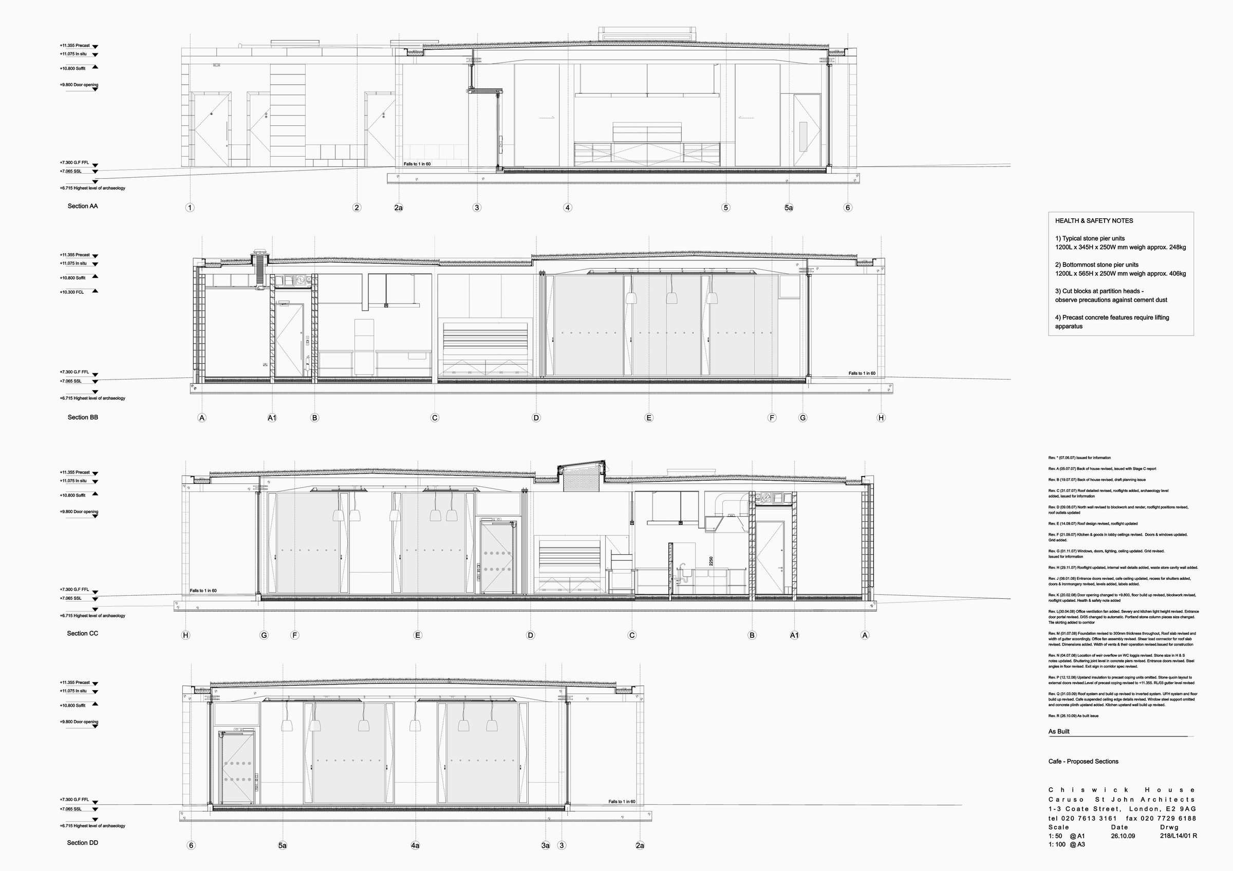 Chiswick House Café | Projects | Caruso St John Architects