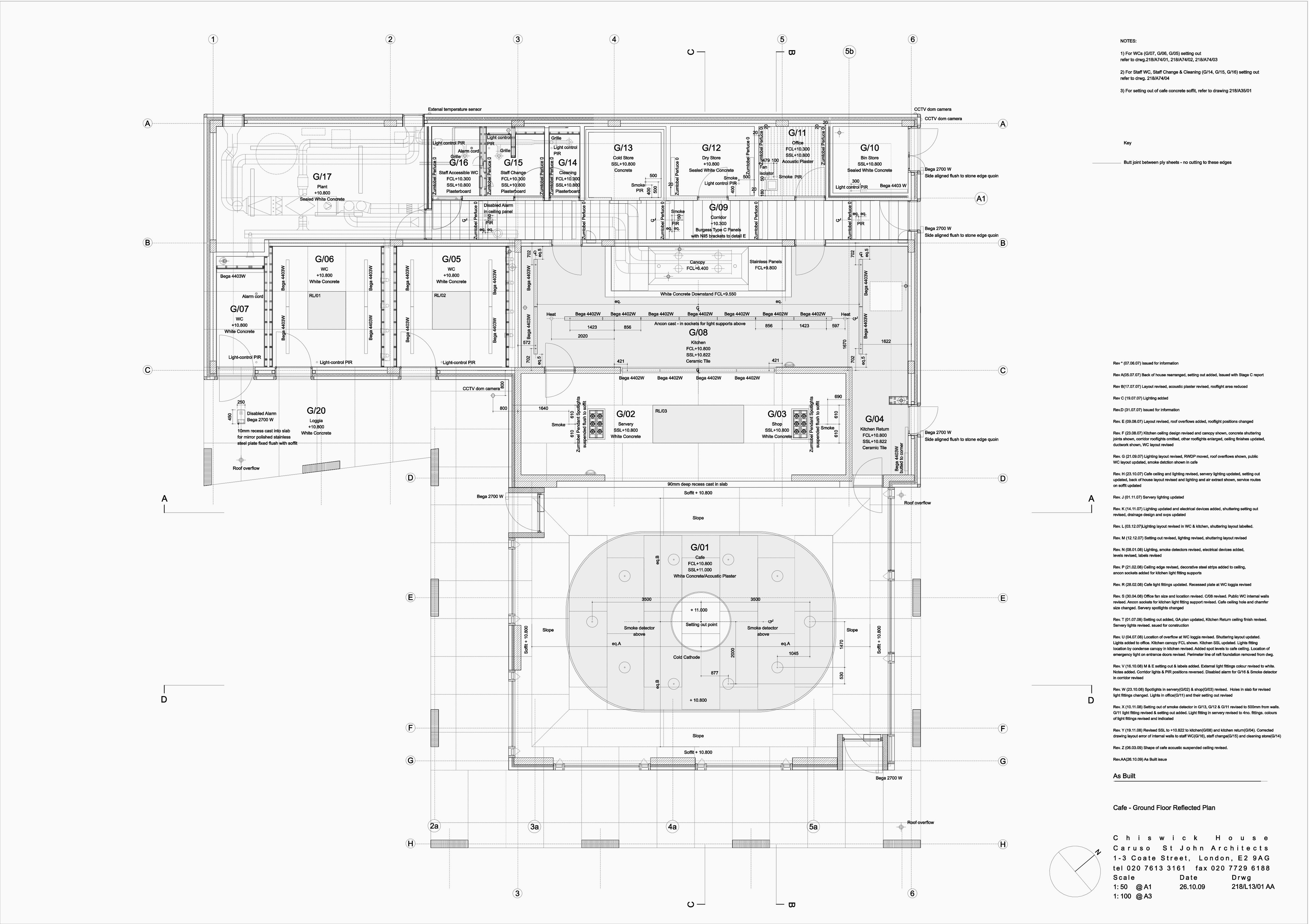 Chiswick House Café | Projects | Caruso St John Architects