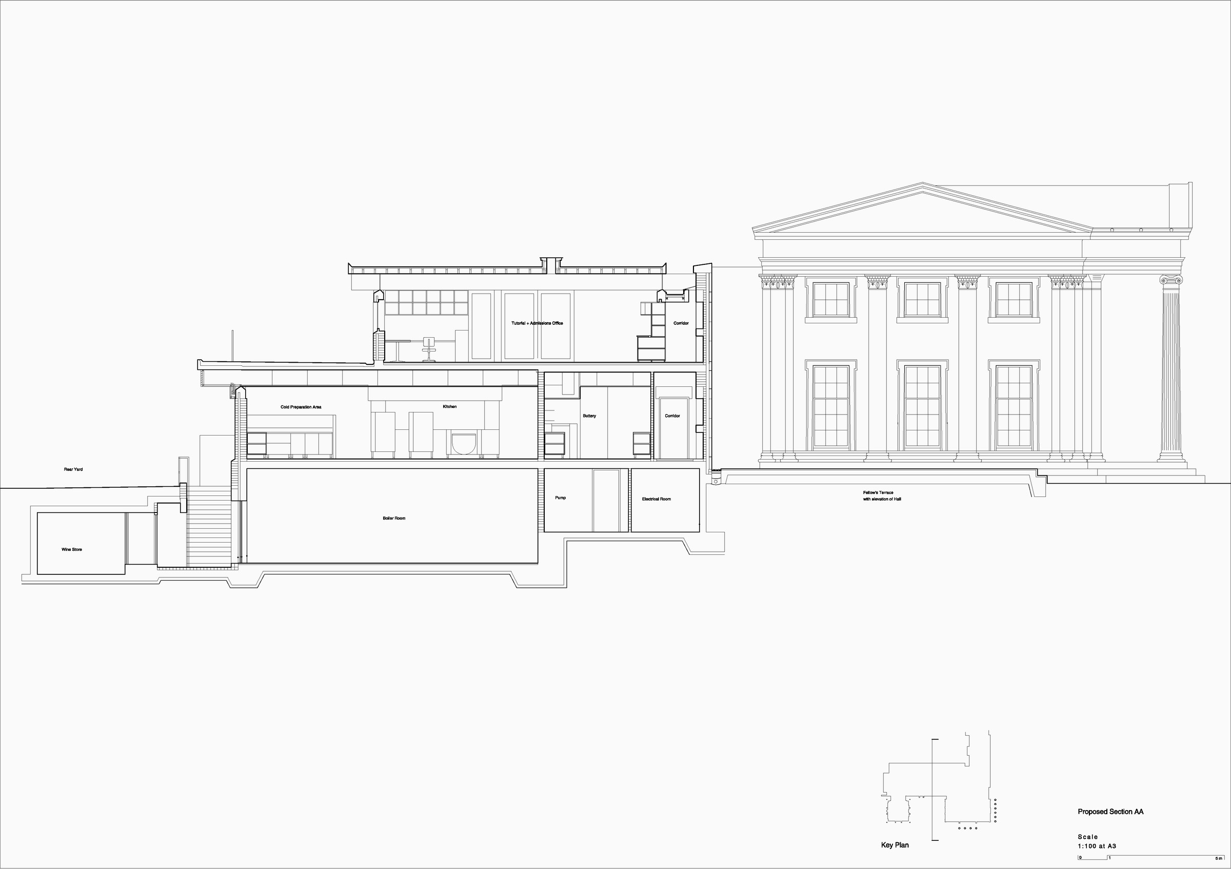 Dining Hall, Downing College | Projects | Caruso St John Architects
