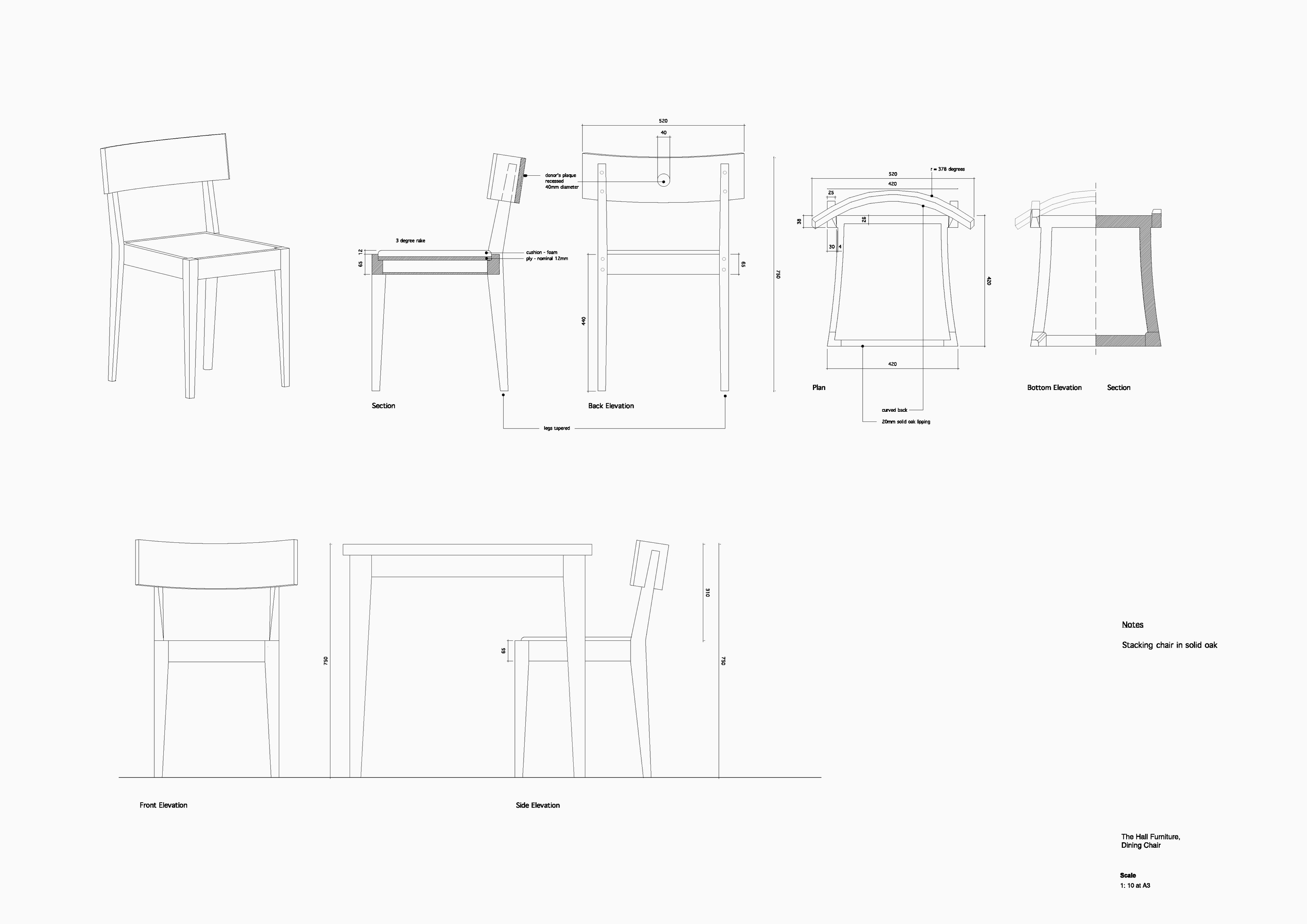 Dining Hall, Downing College | Projects | Caruso St John Architects