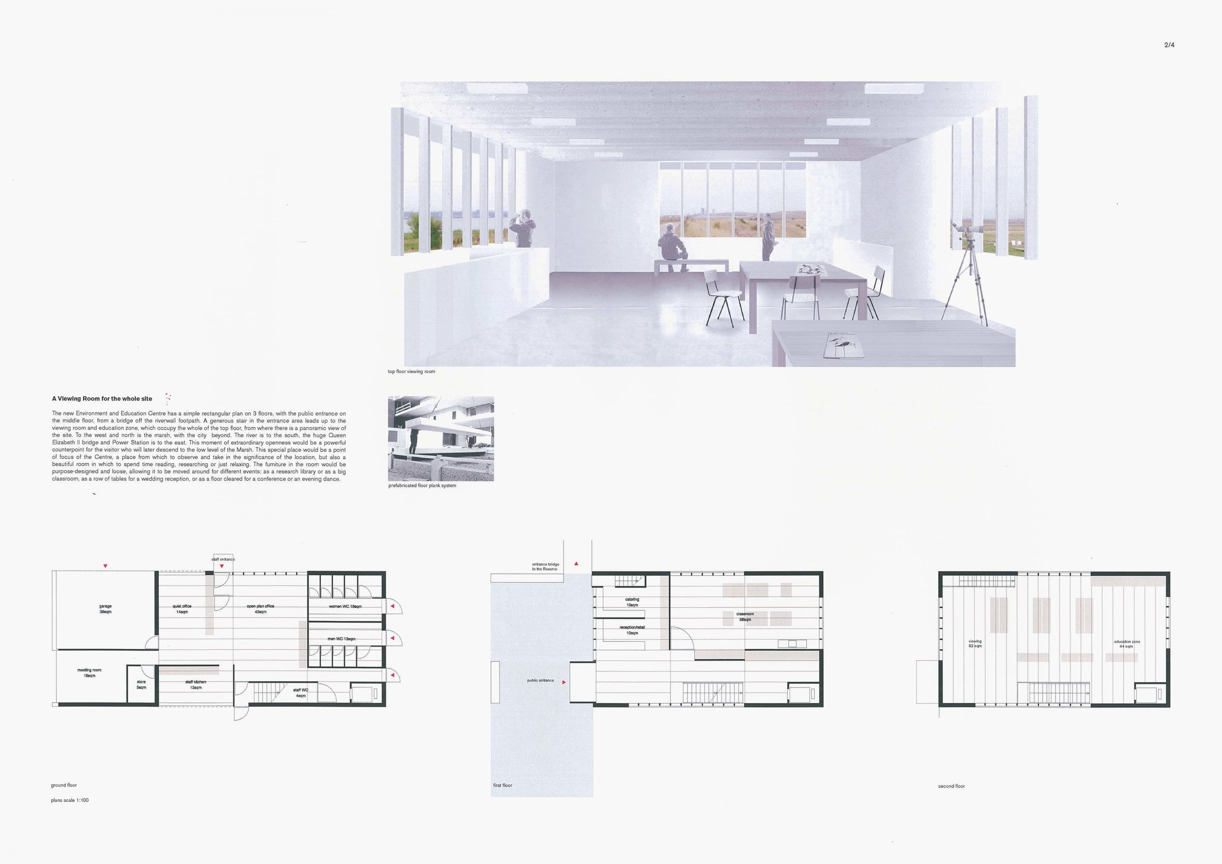 Education Centre, Rainham Marshes Nature Reserve | Projects | Caruso St ...