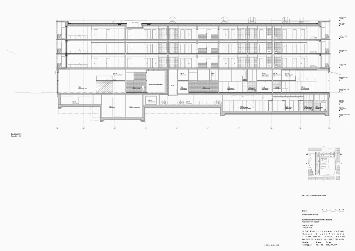 Falconhoven Apartment Building | Projects | Caruso St John Architects