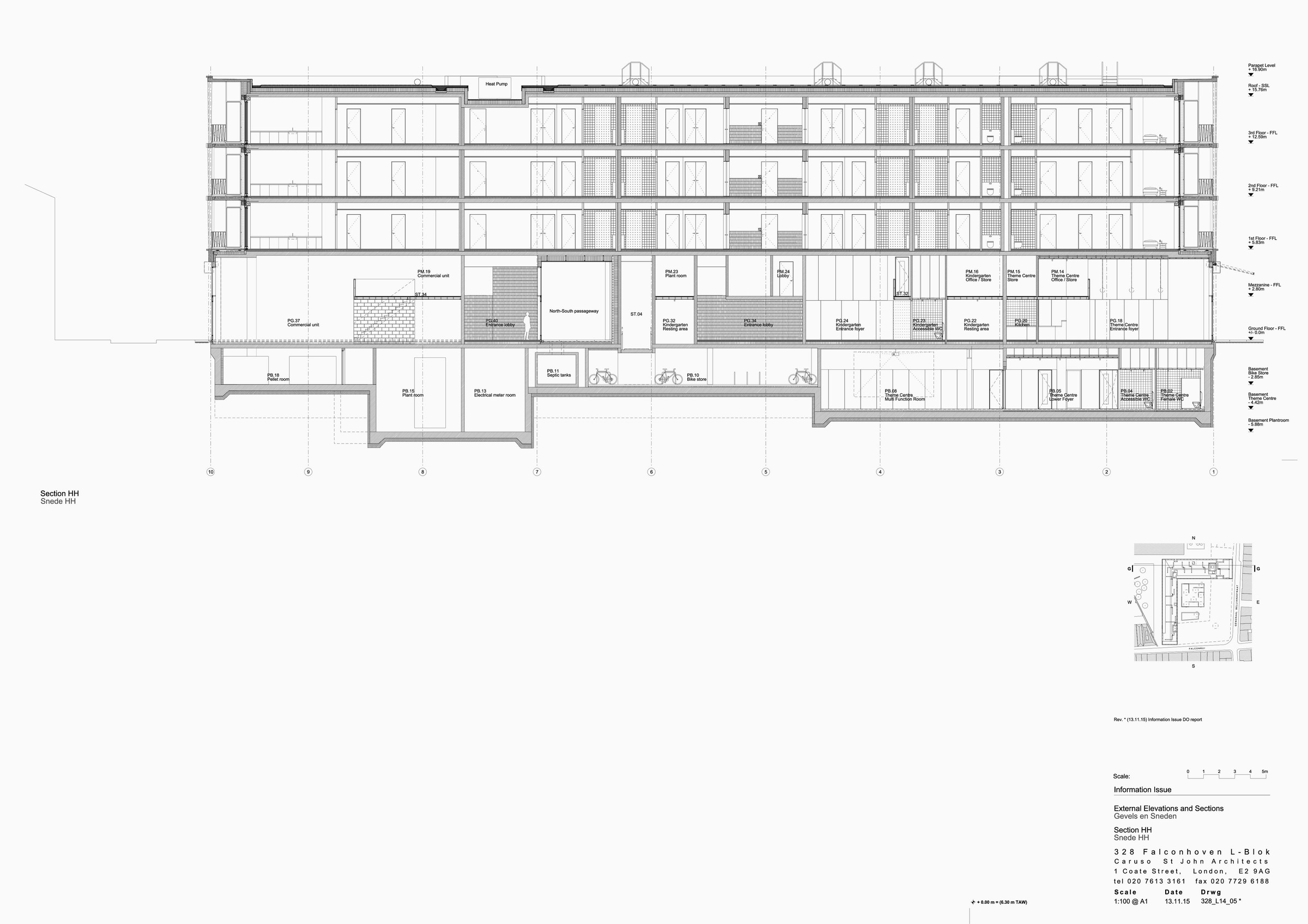 Falconhoven Apartment Building | Projects | Caruso St John Architects