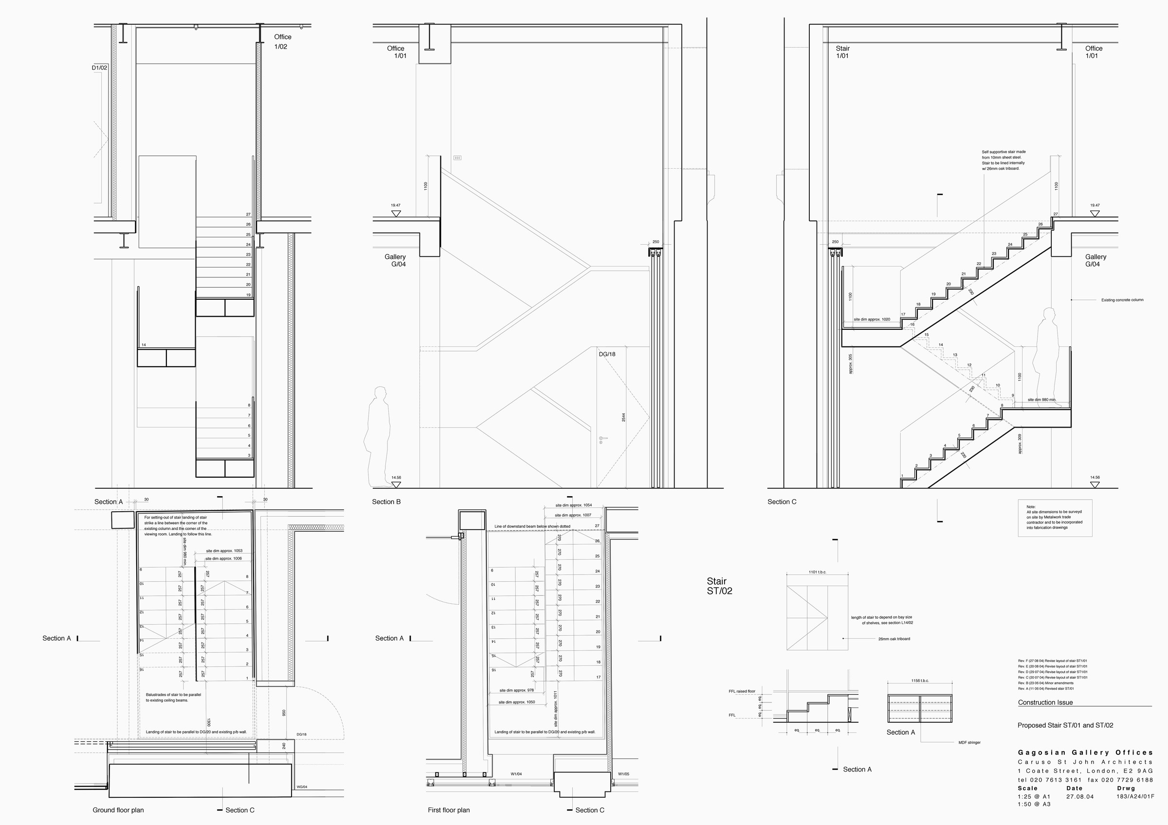 Gagosian Britannia Street | Projects | Caruso St John Architects