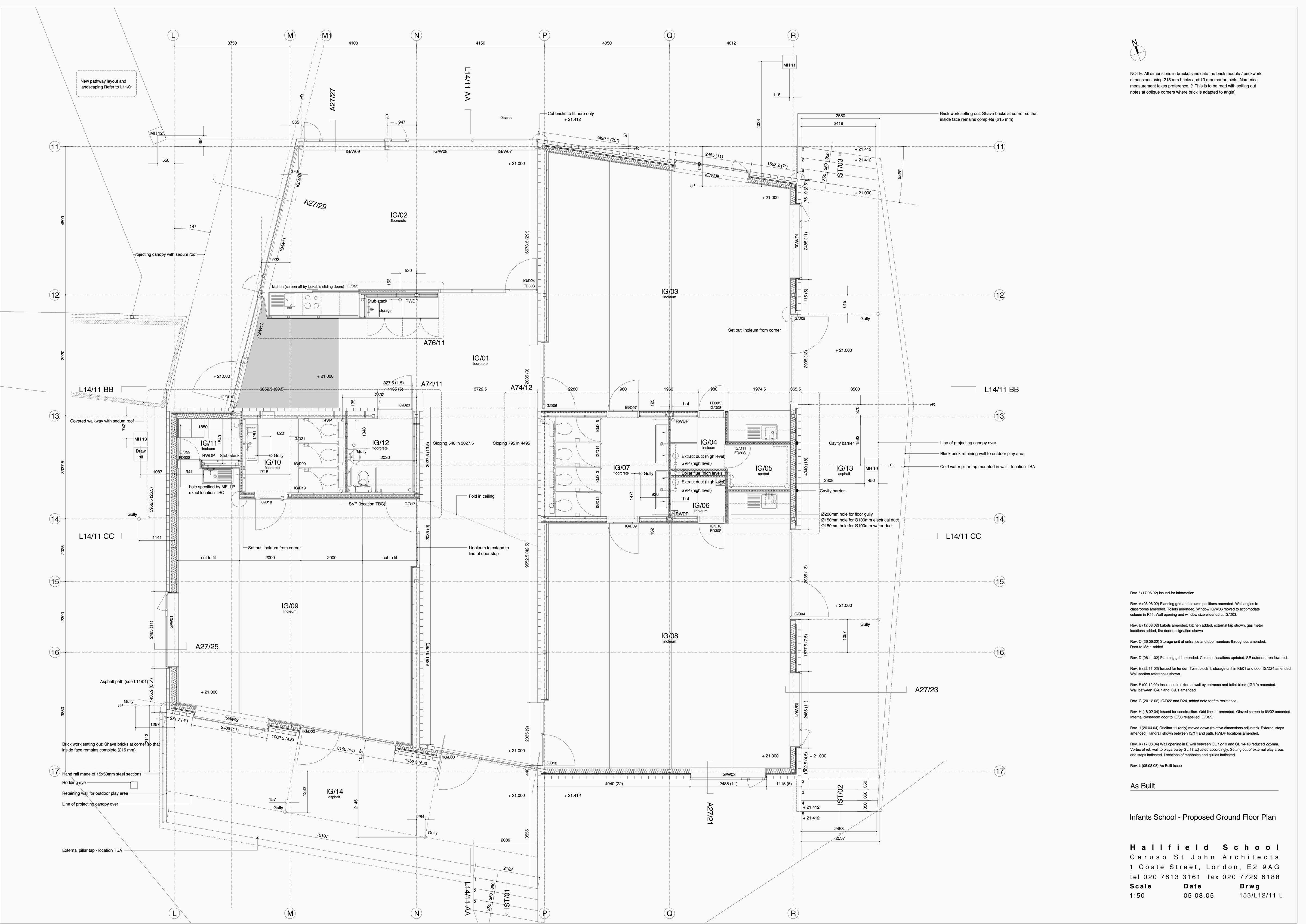 Hallfield School | Projects | Caruso St John Architects