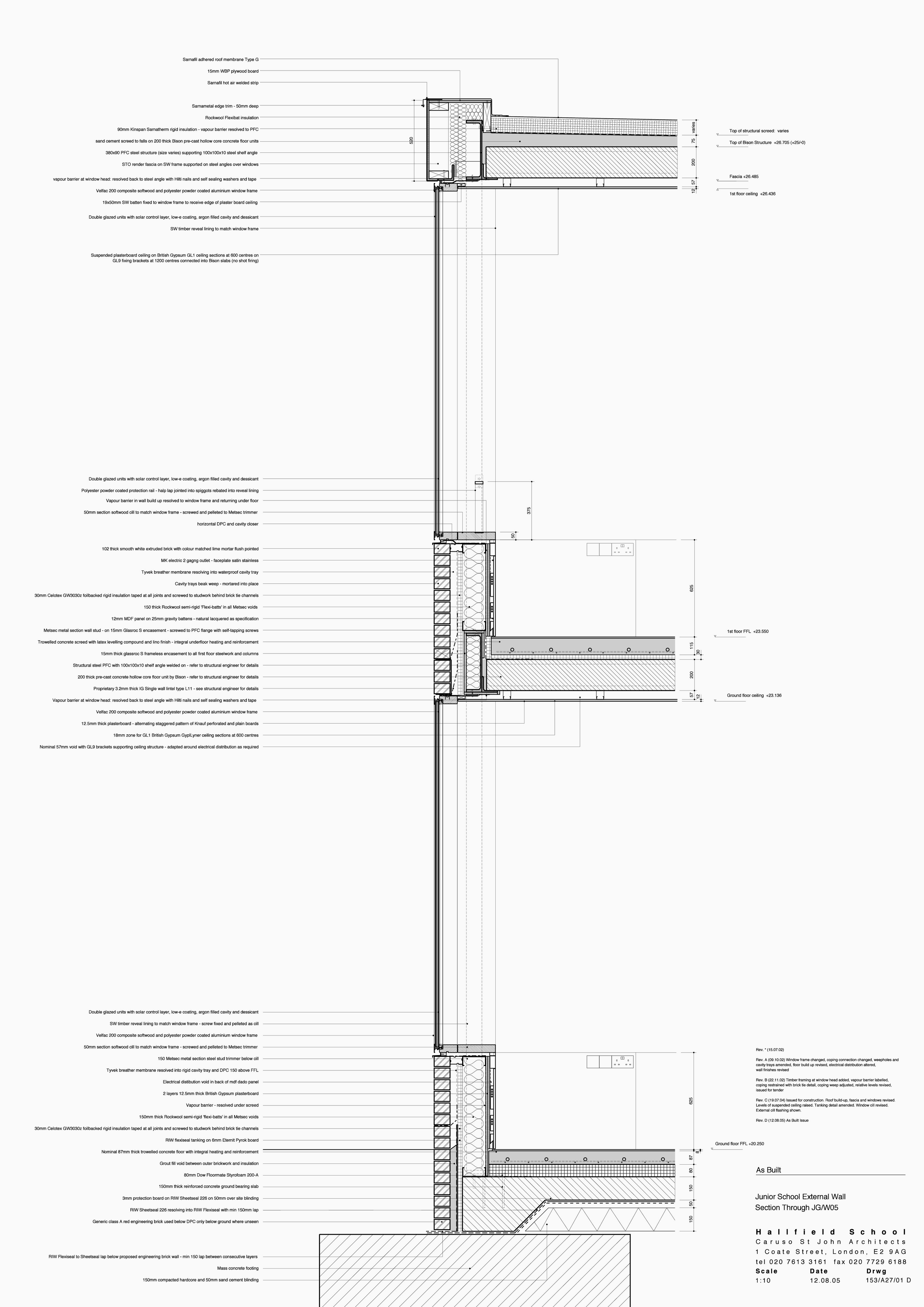 Hallfield School | Projects | Caruso St John Architects