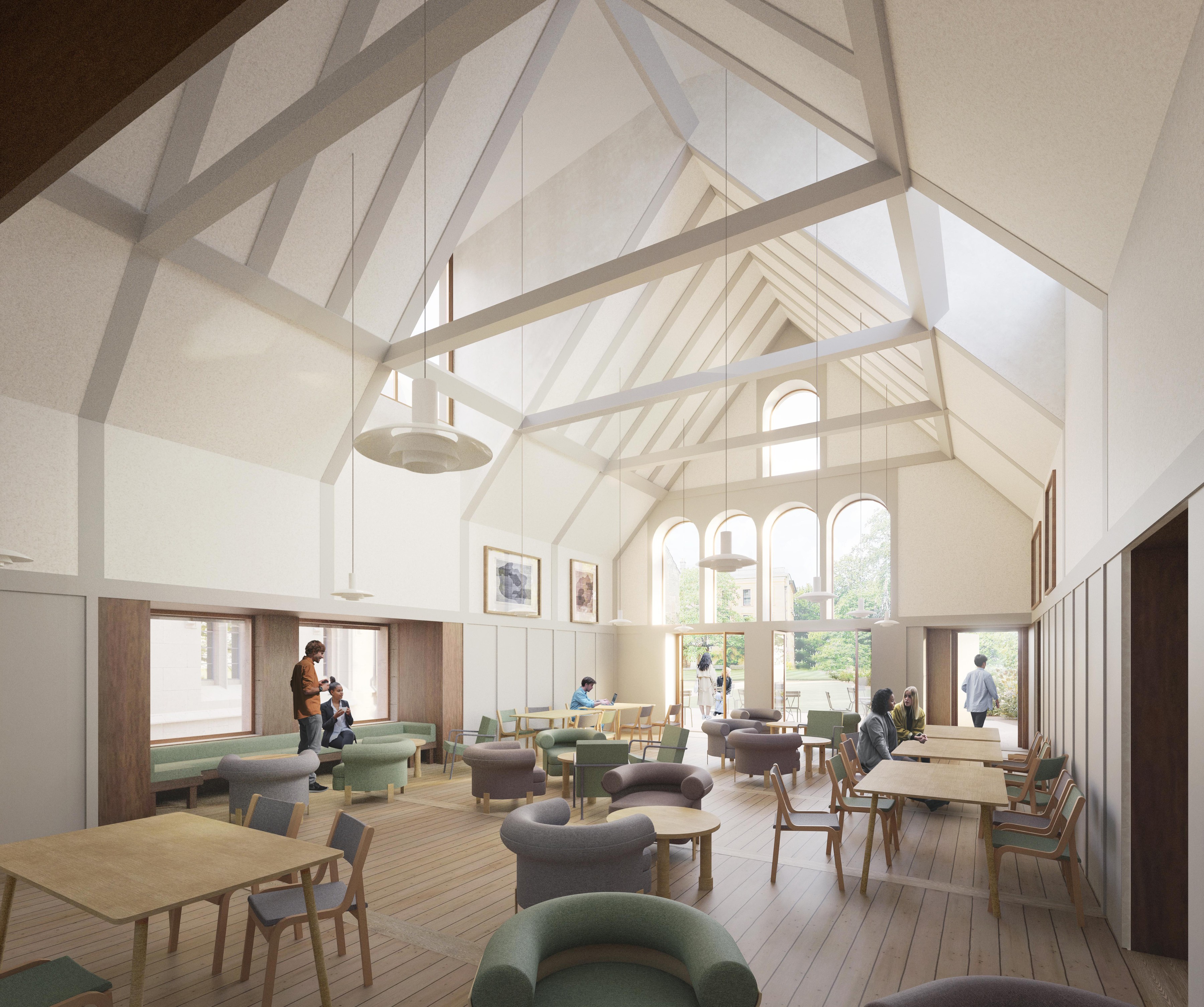 Riverside Project, Magdalen College | Projects | Caruso St John Architects