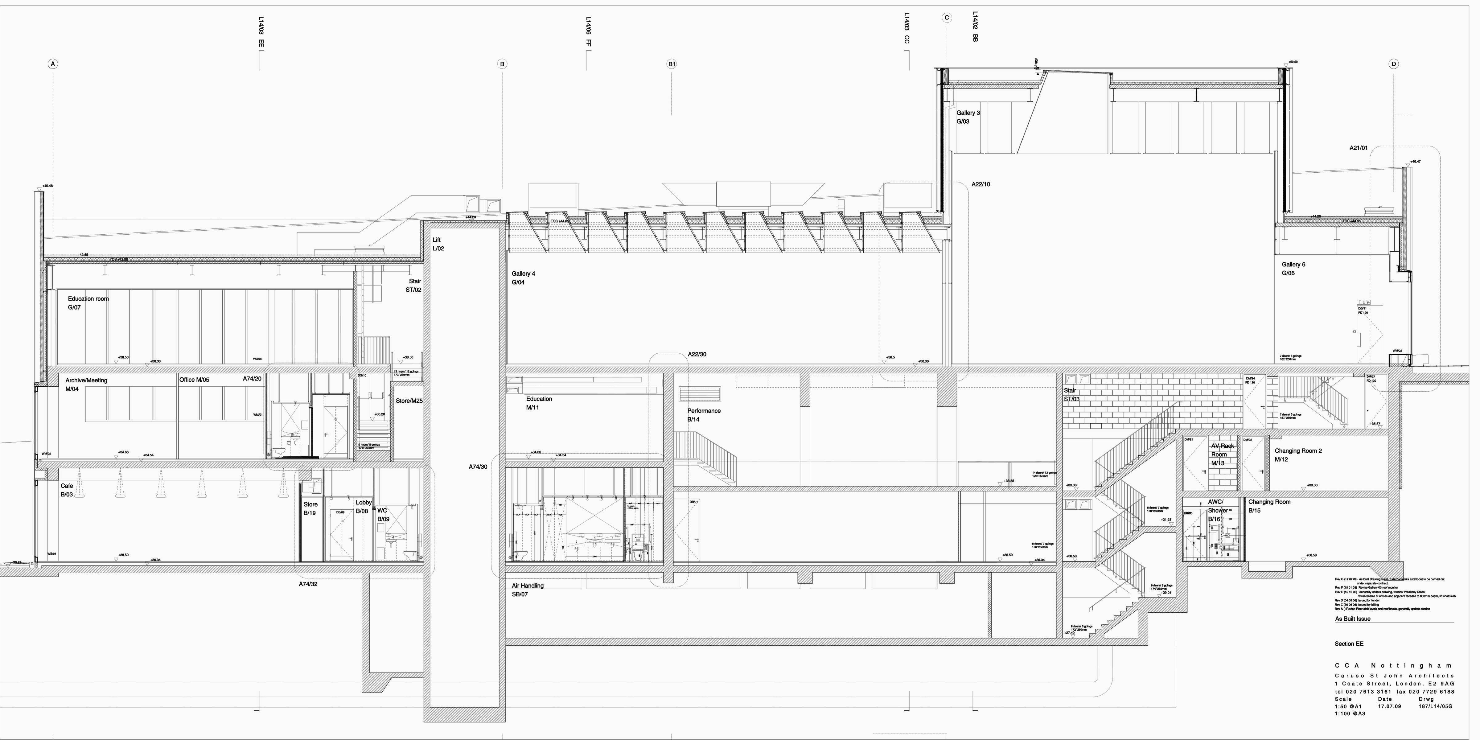 Nottingham Contemporary | Projects | Caruso St John Architects