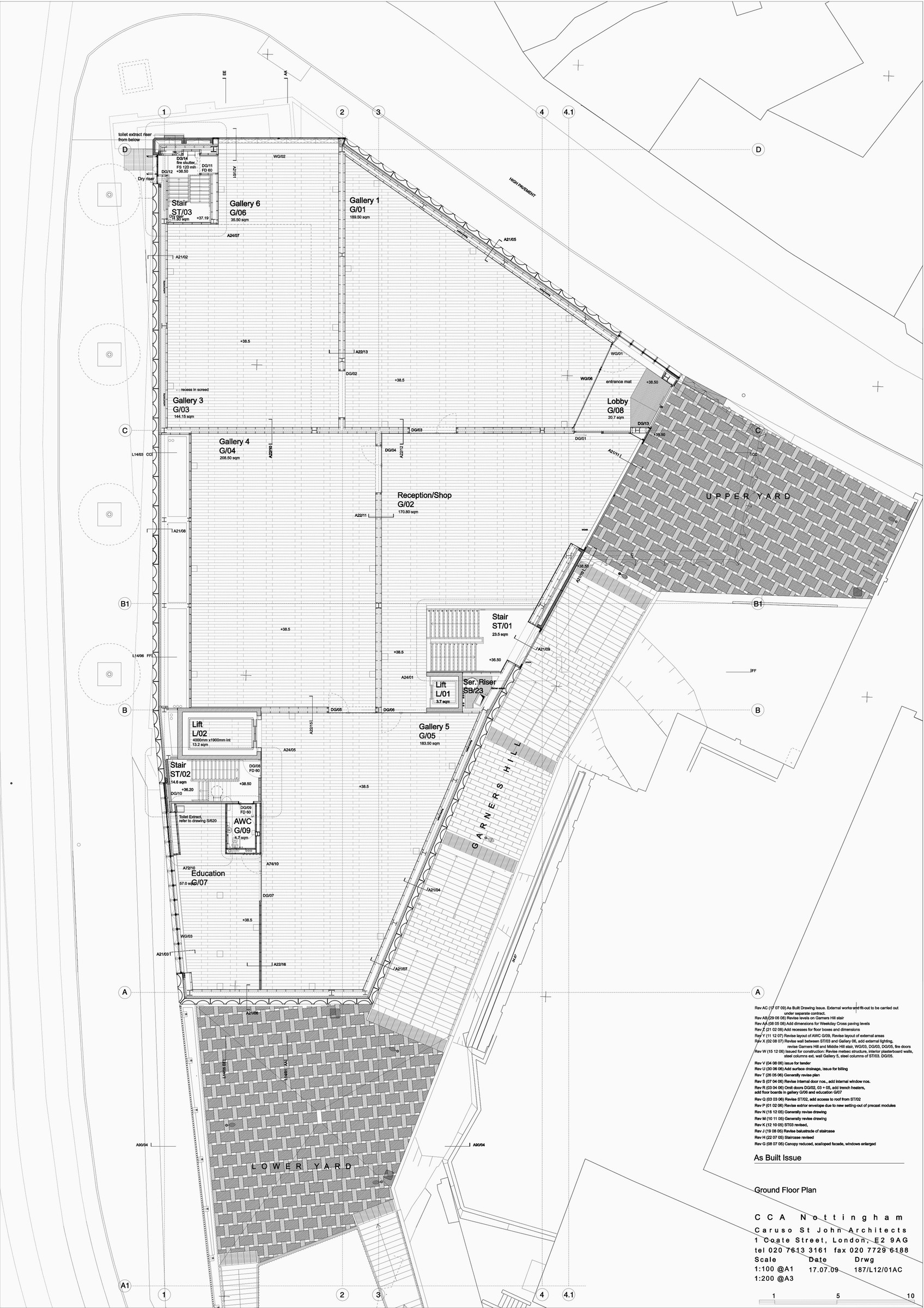 Nottingham Contemporary | Projects | Caruso St John Architects