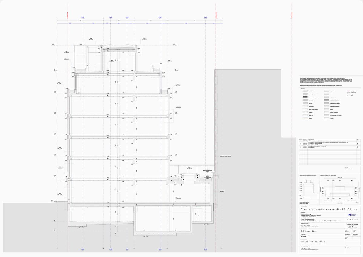 Office Building, Stampfenbachstrasse | Projects | Caruso St John Architects