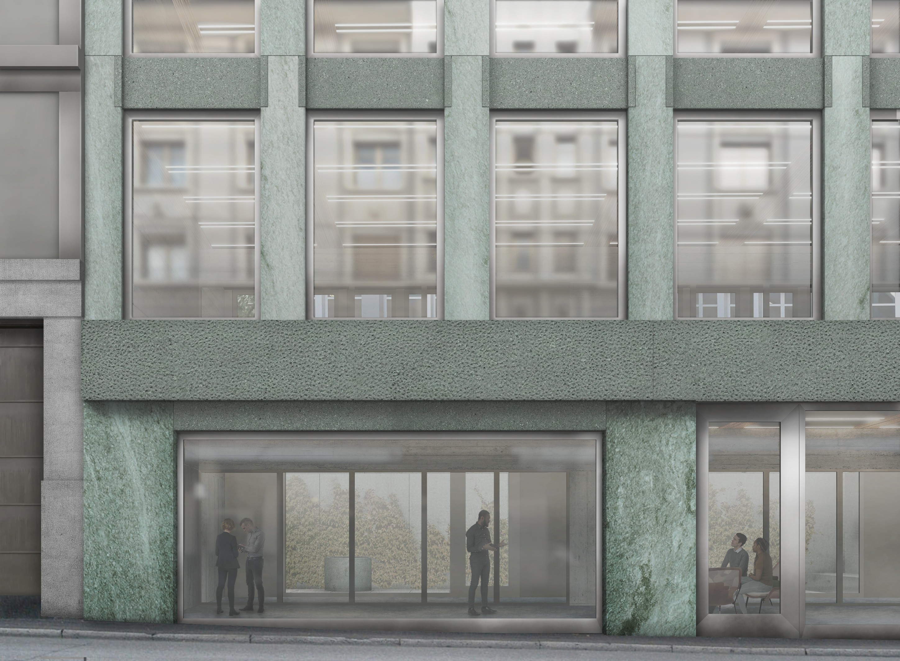 Office Building, Stampfenbachstrasse | Projects | Caruso St John Architects