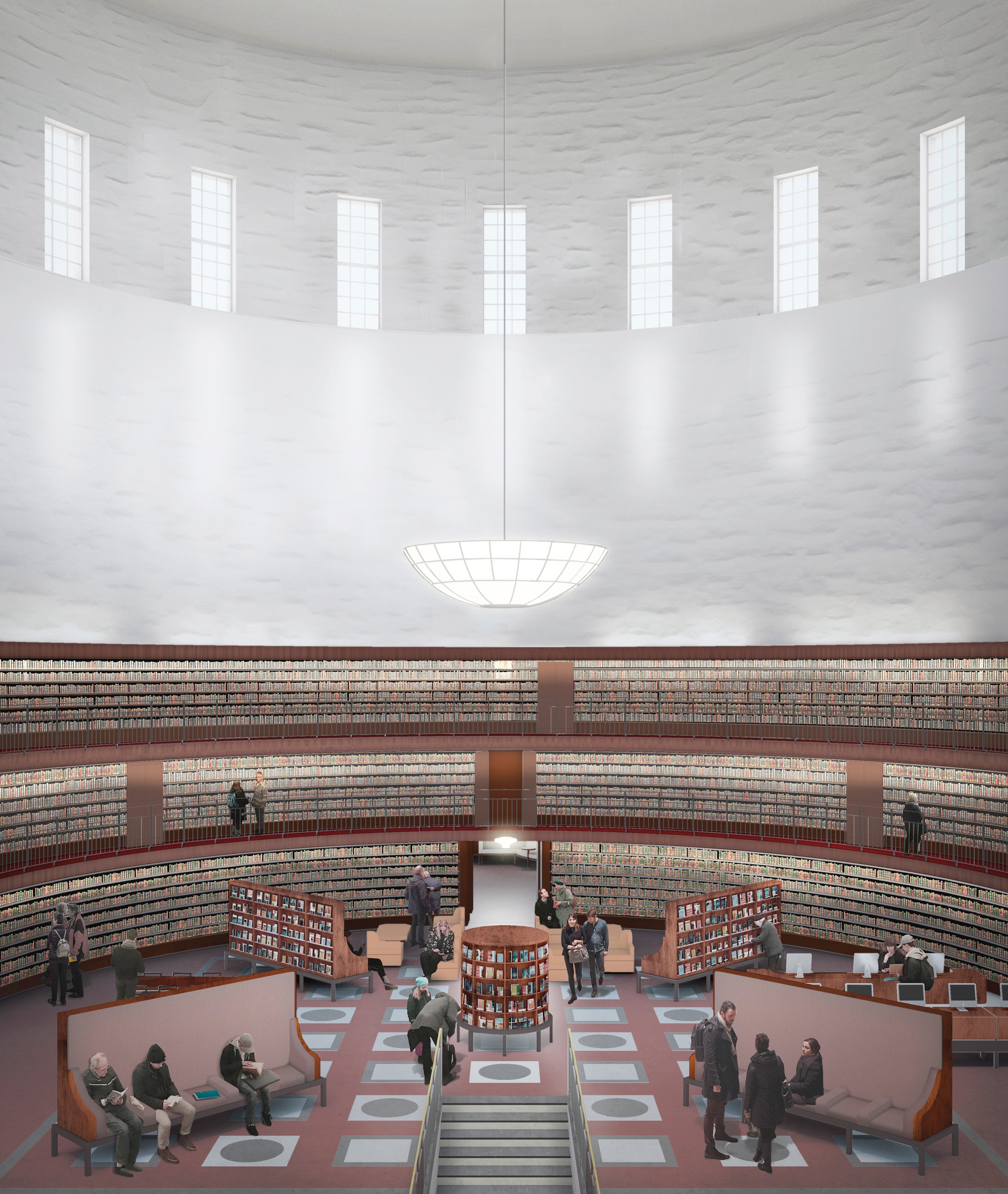 Stockholm City Library | Projects | Caruso St John Architects