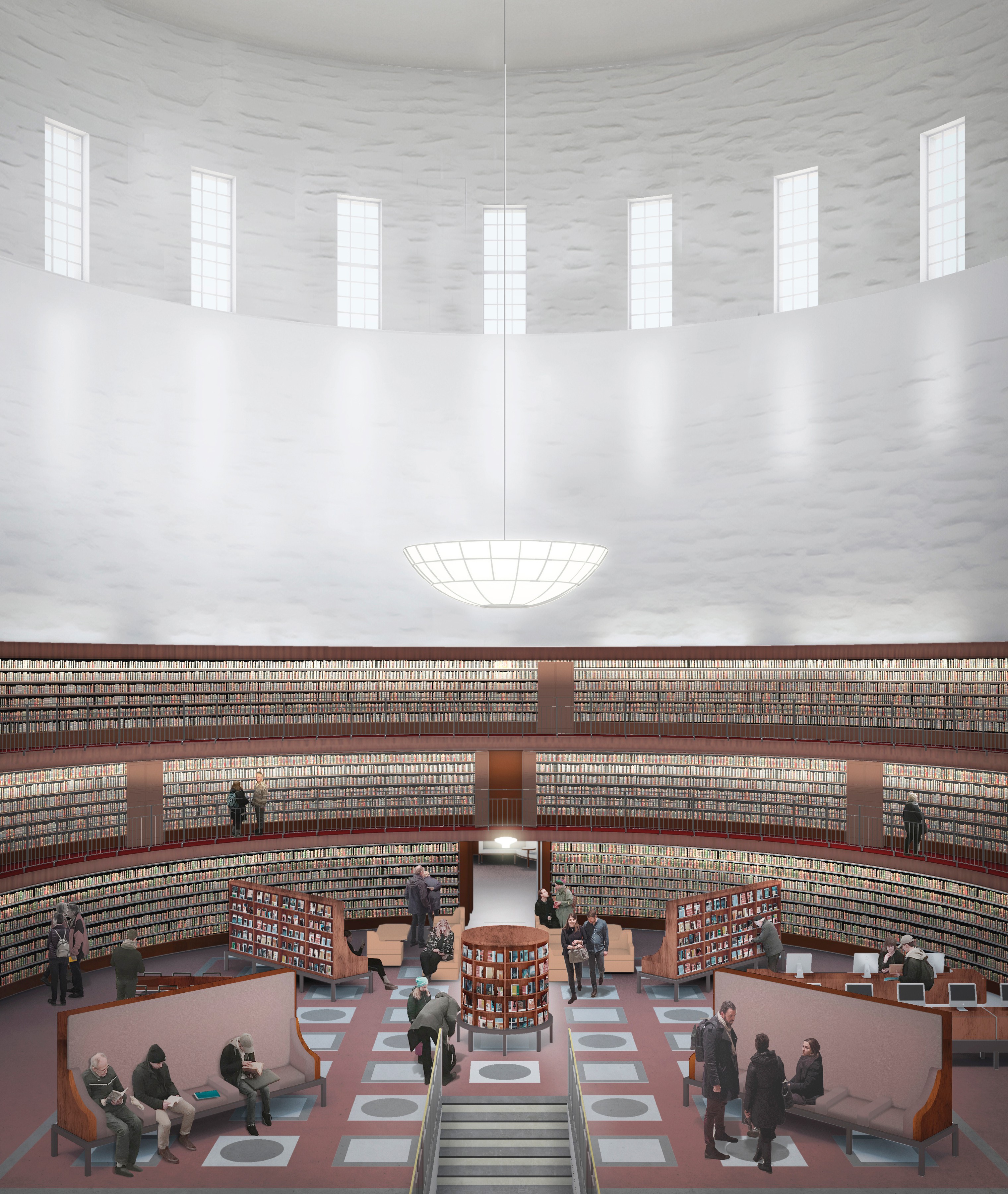 Stockholm City Library | Projects | Caruso St John Architects