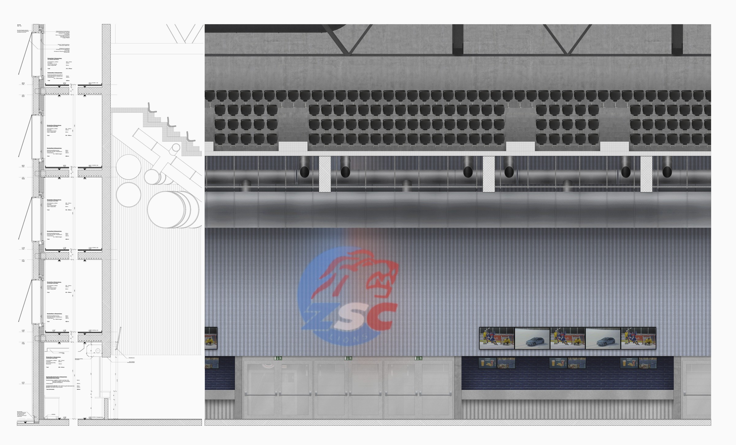 Swiss Life Arena | Projects | Caruso St John Architects