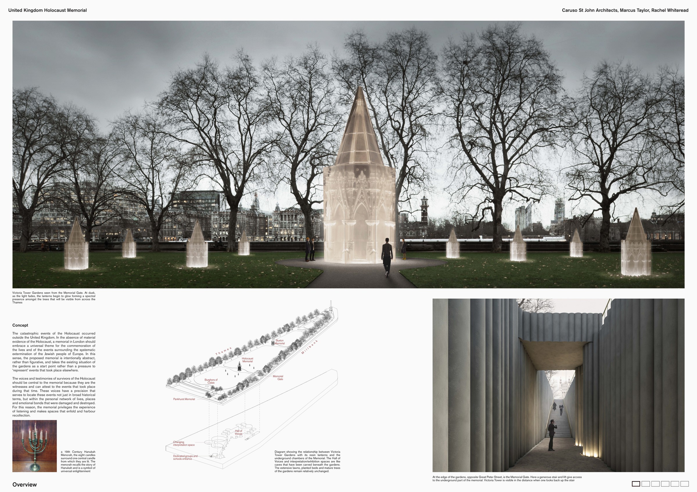 United Kingdom Holocaust Memorial | Projects | Caruso St John Architects