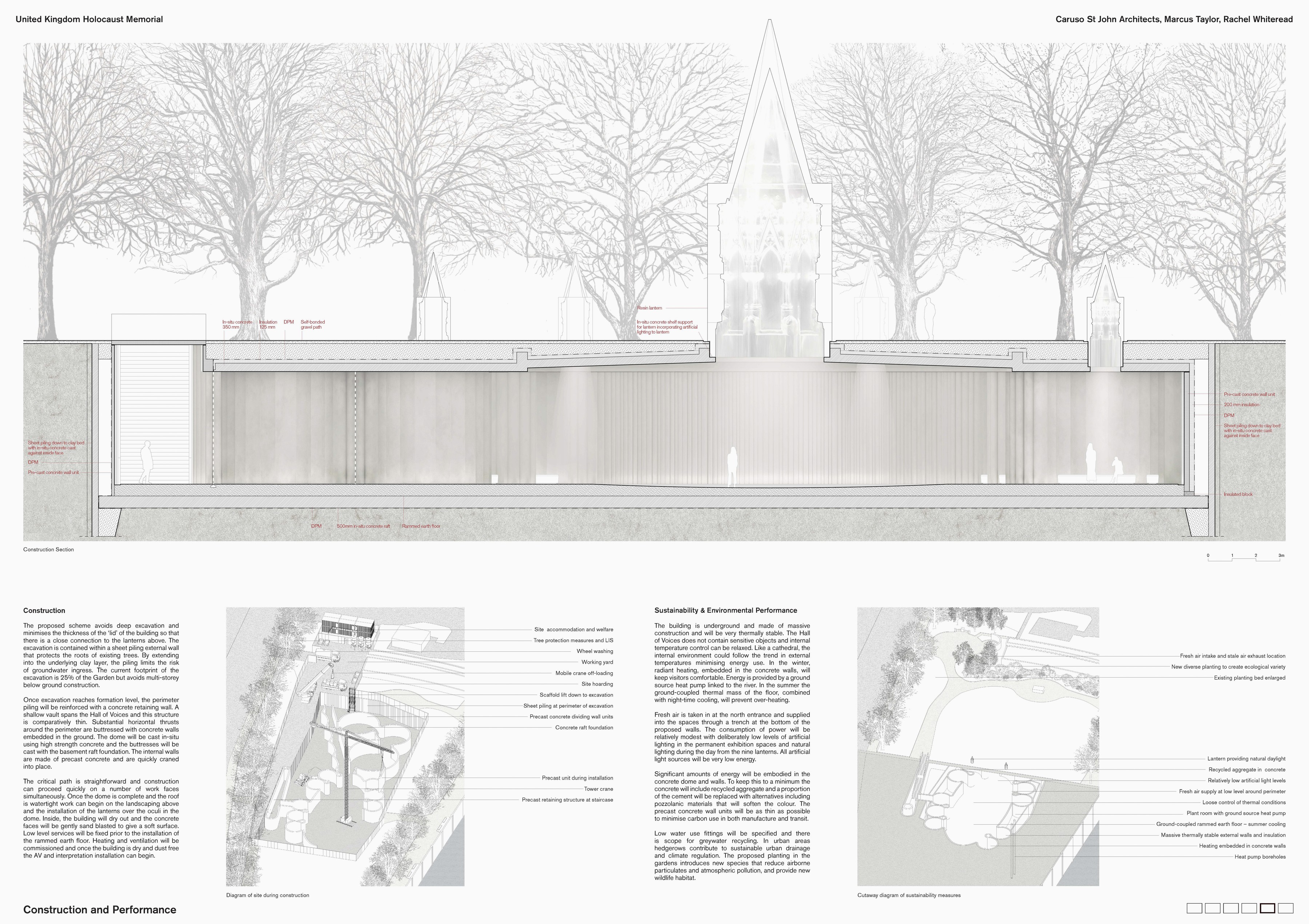 United Kingdom Holocaust Memorial | Projects | Caruso St John Architects