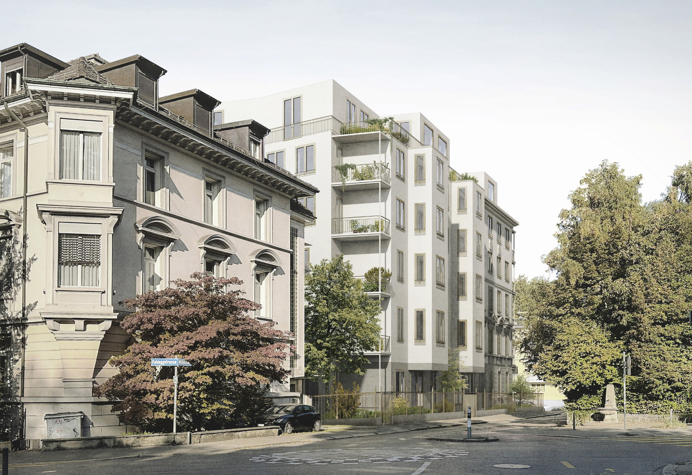 Urban Villa, Mühlebachstrasse | Projects | Caruso St John Architects