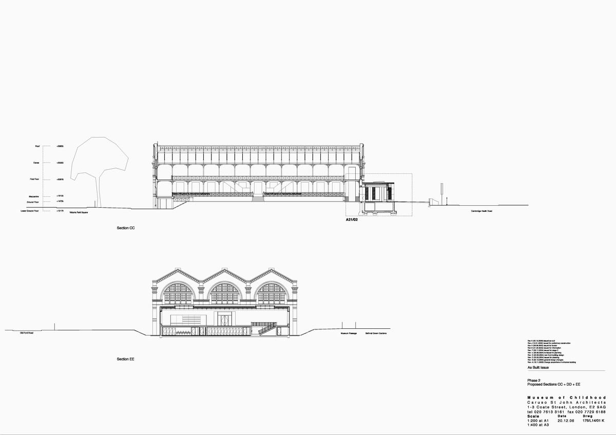 V&A Museum of Childhood | Projects | Caruso St John Architects