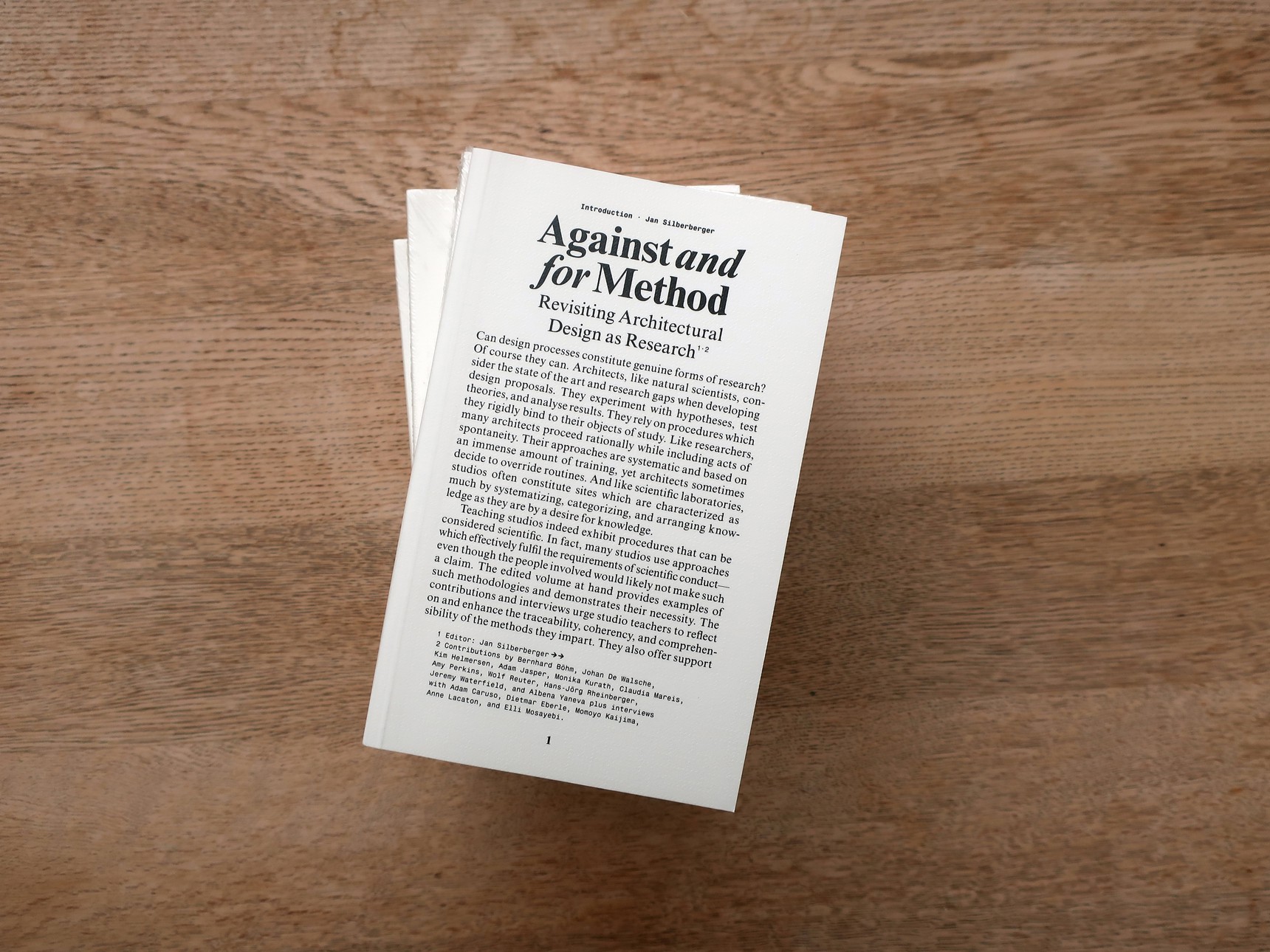 Against And For Method Revisiting Architectural Design As Research News Caruso St John